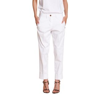 Mason's Femme, Pantalons, Blanc, Taille: 32 FR New York Carrot