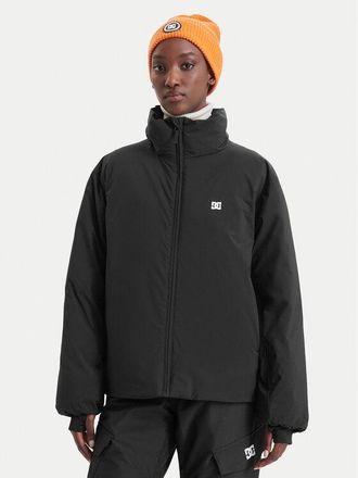 DC Snowboardjacke Aura 10K EDJTJ03057 Schwarz Relaxed Fit