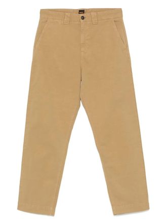 BOSS pantalon chino à coupe droite - Tons neutres