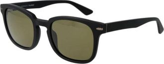 Serengeti Eyewear Schwarze Rechteckige Polarisierte Sonnenbrille mit Blaufilter - - Accessories - unisex - Schwarzk - ONE SIZE