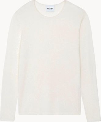 Kujten Top col rond cachemire et soie - T-Shirt Richie