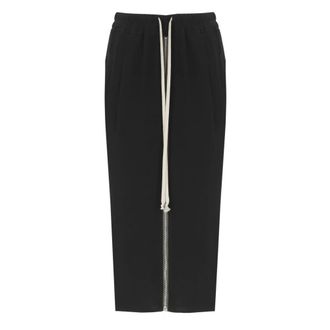 Rick Owens Femme, Jupes, Noir, Taille: 38 FR Jupe Midi &Eacute;lastiqu&eacute;e