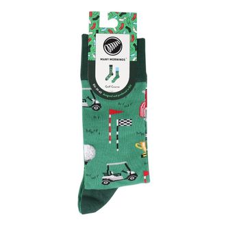 Many Mornings Golf Course - Golfen, Golf - Mismatched Socks (as3, numeric, numeric_39, numeric_42, regular, regular)
