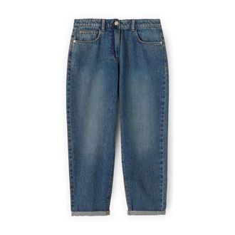 Motivi Boyfriend Jeans mit Umschlag - - Jeans - Damen - Blau - M