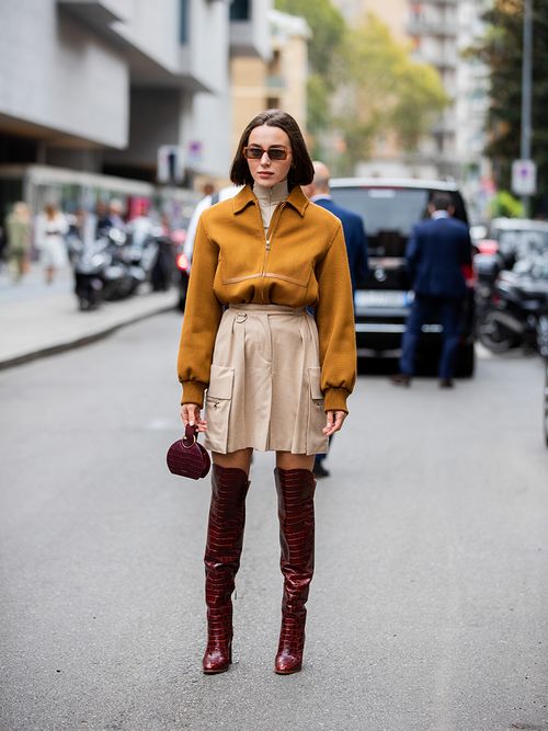 Mary Leest jupe hiver look