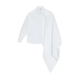 Moschino Femme, Blouses et Chemises, Blanc, Taille: 36 FR Camicia