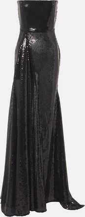 Alex Perry Robe mit Pailletten