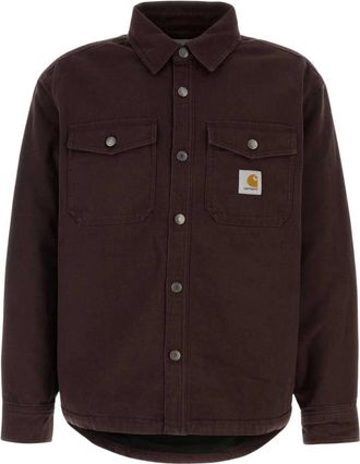 Carhartt Work in Progress Homme, Vestes, Brun, Taille: XL Selby Shirt Jac