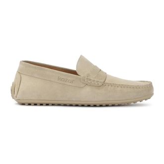 Kazar Beige Wildledermokassins - - Shoes - Herren - Beige - 44 EU
