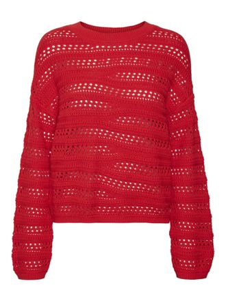 Vero Moda VMLILJA LS O-Neck Pullover GA