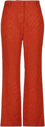 La DoubleJ Femme, Pantalons, Brun, Taille: 40 FR Jacquard Matelass&eacute; 24/7 Cigarette Pants