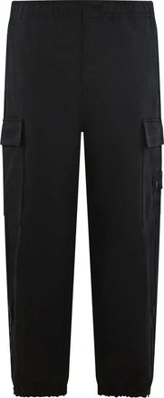 Stone Island Homme, Pantalons, Bleu, Taille: W31 Pantalon Cargo en Flanelle de Laine et Nylon