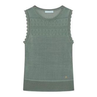 Guess Avery Tank Top - - Tops - Damen - Gr&uuml;n - L