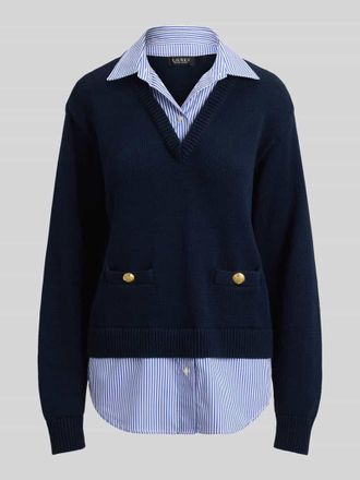 Lauren Ralph Lauren Pullover mit Zierkn&ouml;pfen
