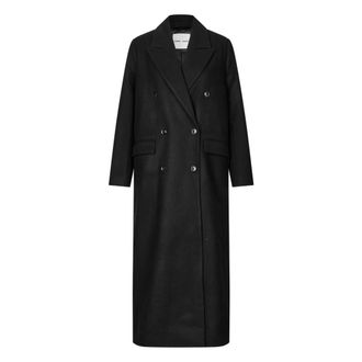Sams&oslash;e & Sams&oslash;e Femme, Manteaux, Noir, Taille: 36 FR Sajill Coat