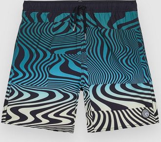 Volcom Lido Print Trunk Kids Boardshort vert