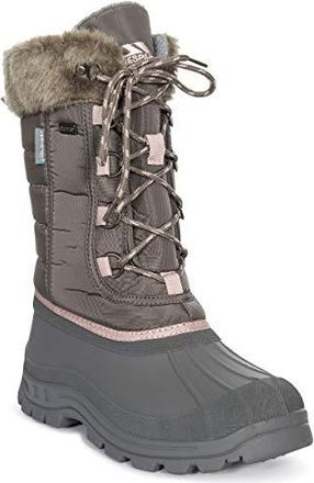 Trespass Stavra II-Female Snow Boot, Bottes de Neige Femme, Gris temp&ecirc;te, 41 EU