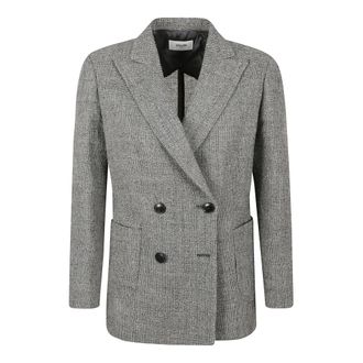 Saulina Milano Saulina, Femme, Vestes, Gris, Taille: 38 FR Blazer