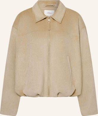 s.Oliver S.Oliver Blouson In Lederoptik braun