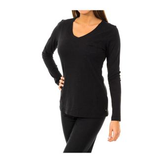Tommy Hilfiger Langarmshirt - - Tops - Damen - Schwarzk - XS