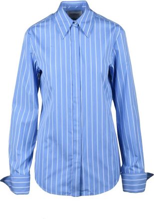 Sportmax Femme, Blouses et Chemises, Bleu, Taille: 38 FR Conio Shirt