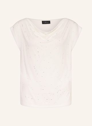 s.Oliver Black Label S.Oliver Black Label Top Mit Schmucksteinen weiss