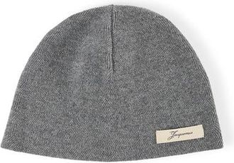 Jacquemus Le bonnet Chevron en laine vierge et cachemire