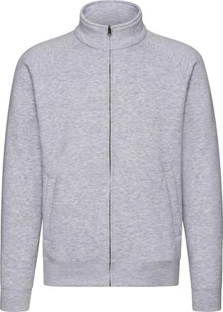Fruit Of The Loom Fruit of the Loom - Premium Jacke f&uuml;r Herren/Damen Unisex (Grau meliert)