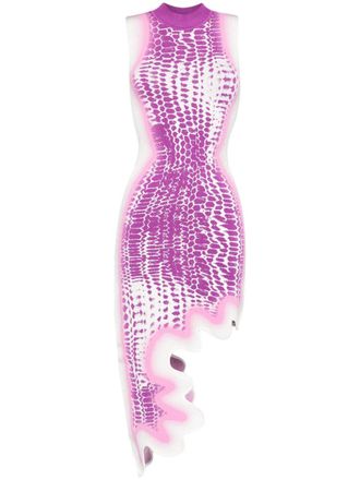 Ph5 robe asym&eacute;trique Brooklyn - Violet
