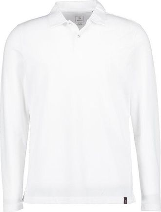 Boggi Milano Herren Polo-Shirt wei&szlig;