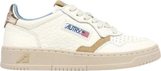 Autry Femme, Chaussures, Blanc, Taille: 37 EU Medalist Low Baskets