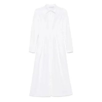 Max Mara Femme, Robes, Blanc, Taille: 36 FR Robe Blanche Optique Style Arezzo