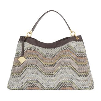 Missoni Femme, Sacs, Multicolore, Taille: ONE Size Chevron Tote Bag