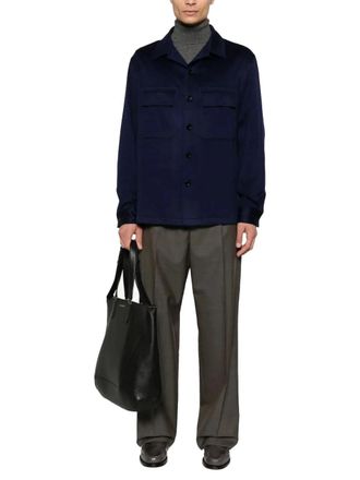 Ermenegildo Zegna Oasi Alba Overshirt - Navy