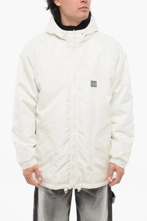 Givenchy Gepolsterter Parka mit Rei&szlig;verschluss und besticktem Logo Givenchy