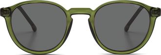 Komono Liam Fern Unisex Oval Bio-Nylon-Sonnenbrille f&uuml;r Damen und Herren mit UV-Schutz und kratzfesten Gl&auml;sern