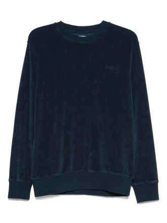 MC2 Saint Barth Sweatshirt mit Rundhalsausschnitt - Blau