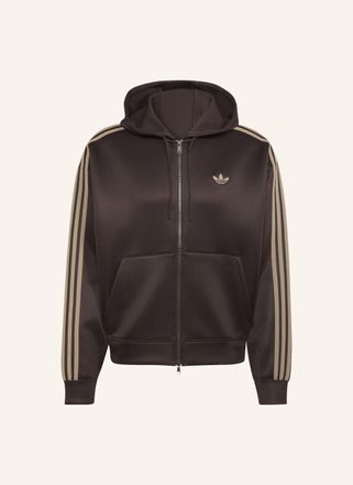 adidas Originals Adidas Originals Adidas Adicolor Spacer Oversized Kapuzenjacke braun