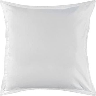 Essix d 68-10001-204037 SXU Kissenbezug, Satin, quadratisch, Baumwolle, 65 x 65 cm, Weiß