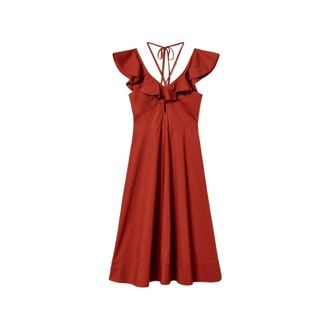 Twinset Damen, Kleider, Braun, XSGr&ouml;&szlig;e