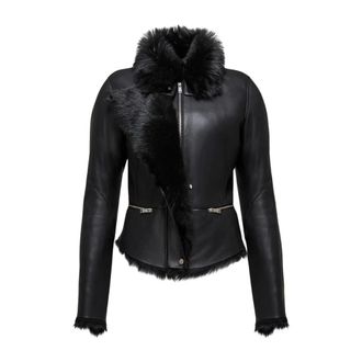 VSP Vsp, Femme, Vestes, Noir, Taille: 38 FR Azul Shearling Jacket