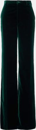 Gucci High-Rise-Hose aus Baumwollsamt