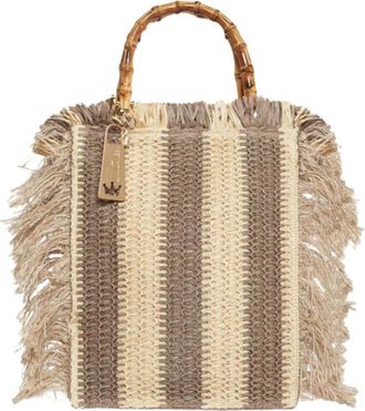 La Milanesa La Milanesa, Femme, Sacs, Beige, Taille: ONE Size Lilium Handbag