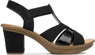 Rieker Sandalen CEO-665K3-00 Schwarz