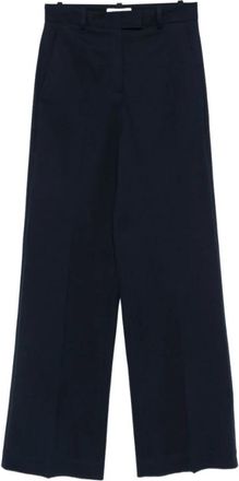 Circolo 1901 Femme, Pantalons, Bleu, Taille: 34 FR Piqu&eacute; Pantalons