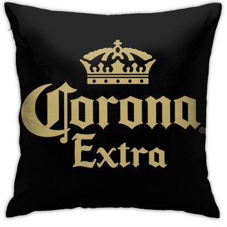 DJNGN Kompatibel mit Corona Throw Extra Kissenbezügen Dekorative Kissenbezüge für Sofa, Couch, Bett, Stuhl, Kissenbezug, 45,7 x 45,7 cm