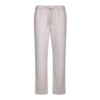 Herno Boiled Track Pants - - Trousers - Herren - Wei&szlig; - S