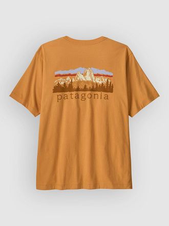 Patagonia Fitz Roy Foothills T-Shirt orange