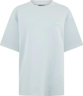 Plein Sport Homme, Tops, Bleu, Taille: XS Pique Round Neck T-Shirt Icon