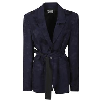 Forte_Forte Blazer - - Jackets - Damen - Blau - XL